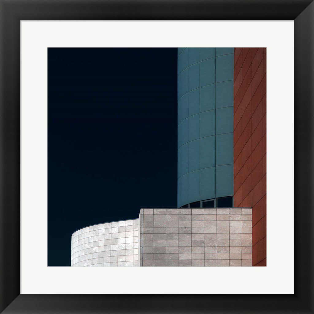 Ivy Bronx Blue Tower by Gilbert Claes - Single Picture Frame Painting | Wayfair